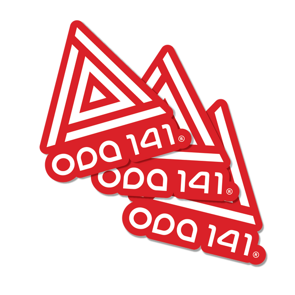 ODA 141 Original Logo 3 Sticker Pack - ODA141